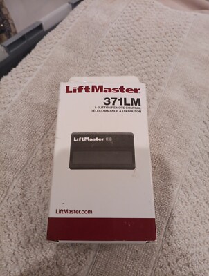 LiftMaster 371LM Garage Door Opener Remote - Black 638827131357 | eBay