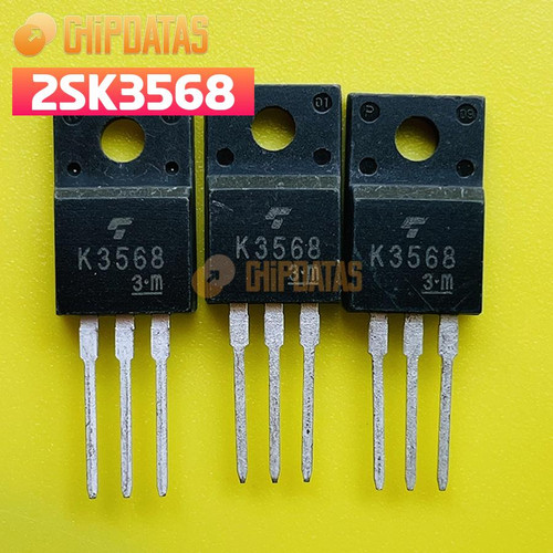 3PCS New 2SK3568 TO-220F TOS MOSFET N-Ch 500V 12A Rdson 0.52 Ohm | eBay