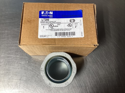 Eaton LT200 2” Straight Male Without Insulated Throat Bushing | eBay