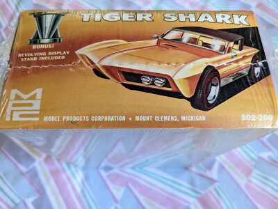 L@@K! *RARE *FACTORY-SEALED *ORIGINAL VINTAGE MPC "TIGER SHARK" KIT ...