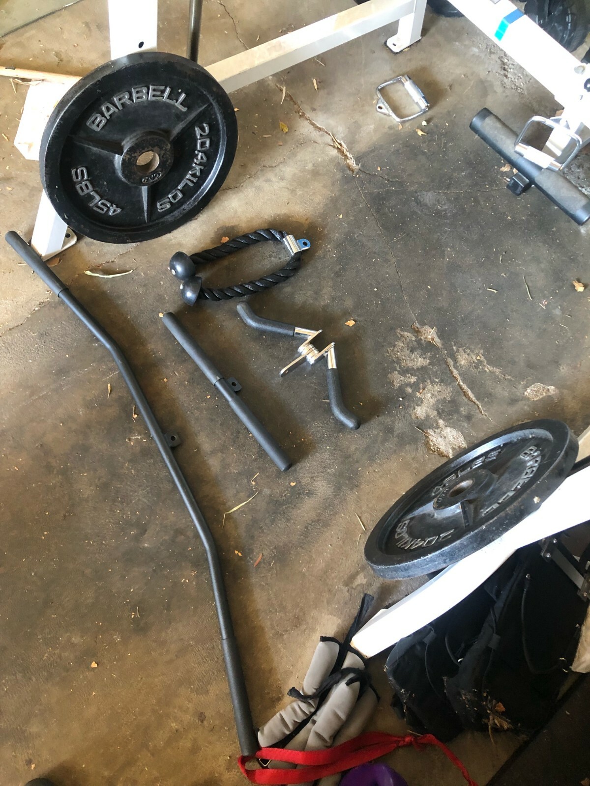 smith machine home gym used great condition parabody cable machine ...