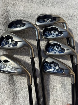 Callaway X-18 Irons / 4-PW / Regular Flex Callaway System 75 Shafts ...
