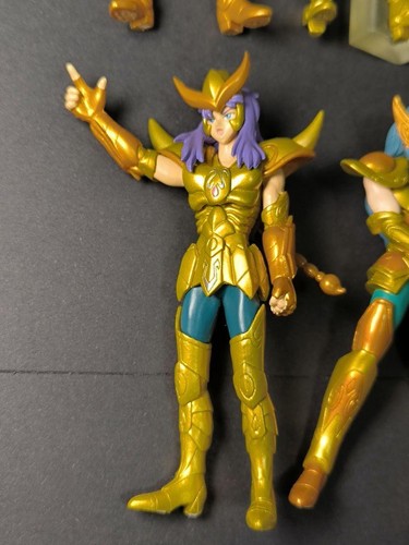 Saint Seiya Figure HGIF Aries Muu Gemini Saga Leo Aiolia Set Lot of 21 ...