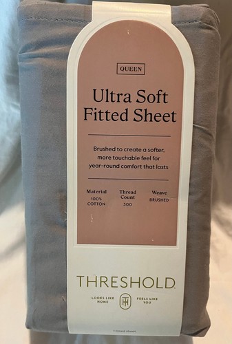 Threshold Queen Ultra Soft Fitted Sheet, New | eBay