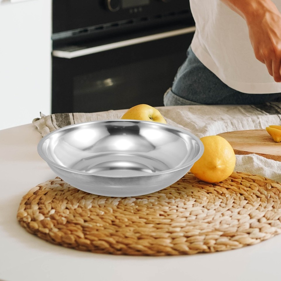 2 Pcs Steel Weighing Plate Industrial Scale Pan | eBay Australia