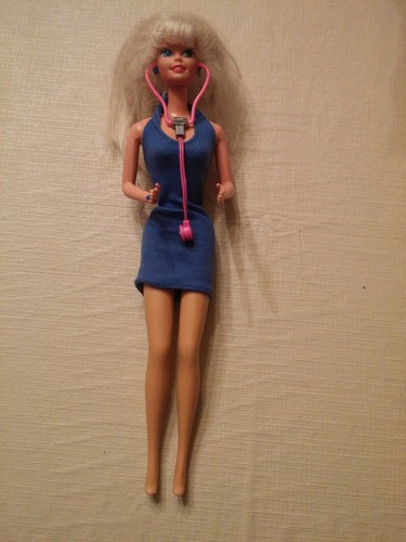 1966/1976 Dr. Barbie Hear Baby's Heartbeat w/Magic Stethoscope | eBay