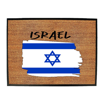 Israel Country Flag Nationality - Novelty Doormat | eBay Australia