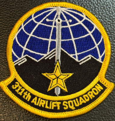 311th Airlift Squadron USAF Patch - Peterson Air Force Base CO Colorado ...