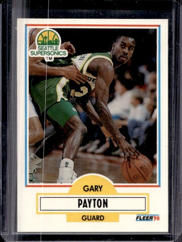 1990-91 Fleer Update Gary Payton Rookie RC Card U-92 | eBay