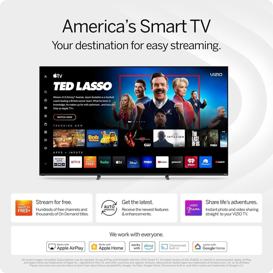 Vizio 65” Class Quantum 4K QLED HDR Smart TV | eBay