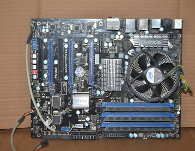 MSI X58 Pro-E Motherboard & Intel i7 930 2.8Ghz CPU Kingston 2GBx3 (6GB ...