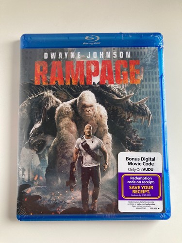 Rampage (Blu-ray, 2018) Dwayne Johnson Sealed Brand NEW 883929622771 | eBay