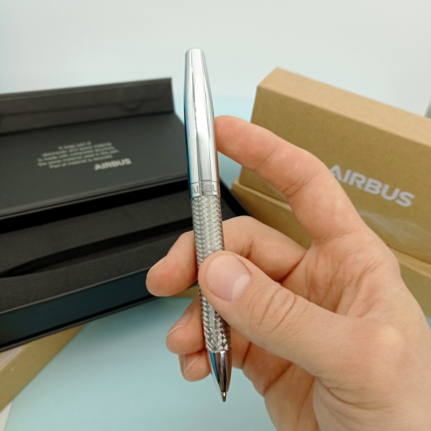 Airbus Metal Pen, Airbus carbon ball pen, Gift for pilot, Pen with ...