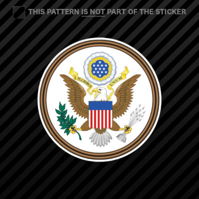 American Great Seal Sticker Vinyl United States of America flag USA US ...