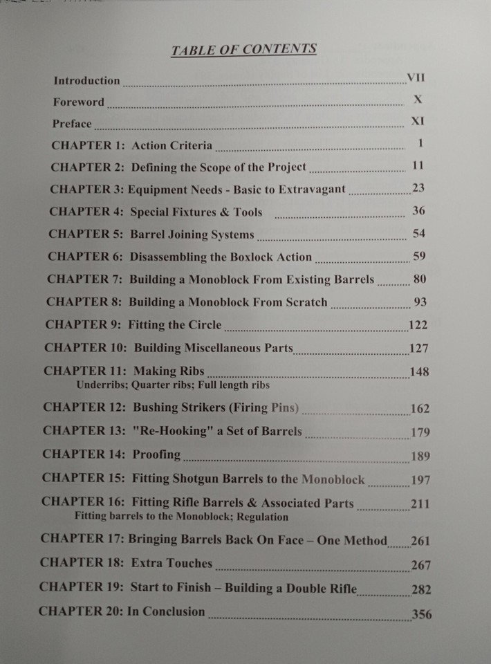 New- "Building Double Rifles on Shotgun Actions" by W. Ellis Brown ...