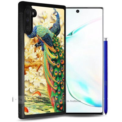 ( For Samsung Note 10 ) Back Case Cover AJH11498 Peacock | eBay Australia