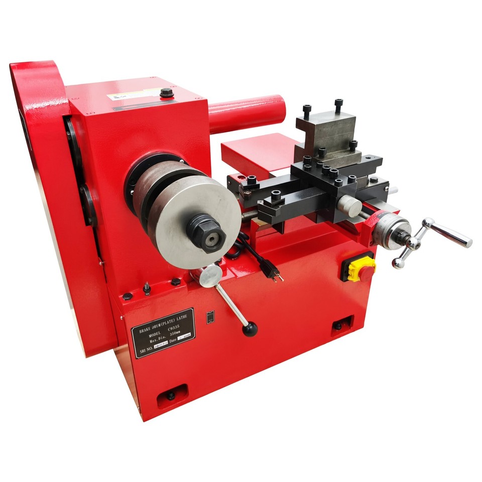 Brake Drum/Disc Dual-Purpose Lathe 110V for Automotive Brake Rotor ...
