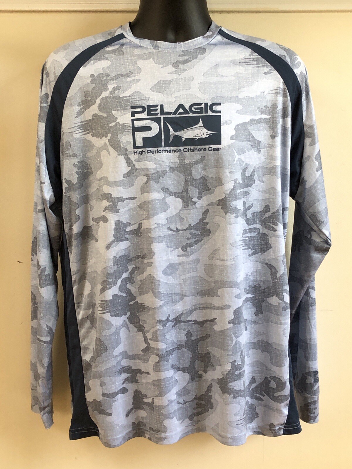 Pelagic Mens XL Blue Digital Camo Vaportek UVA High P… - Gem