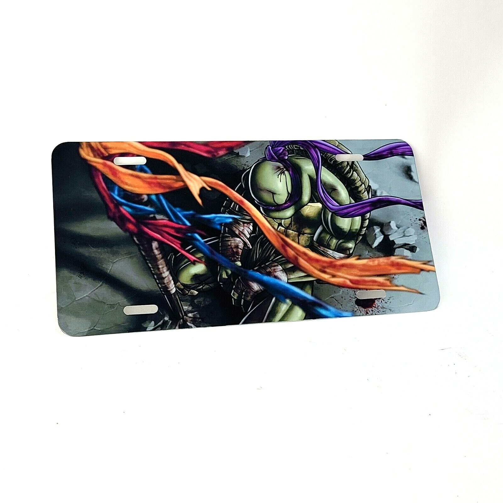 Ninja Turtles Donatello aluminum license plate car tag sign TMNT ...