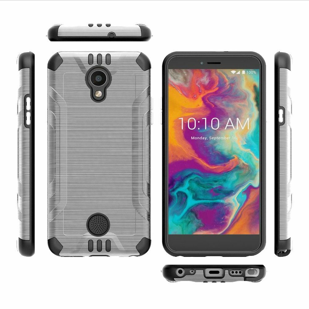 For Coolpad Legacy S / SR 5.45" Slim Brushed Hybrid Case Phone Cover | eBay
