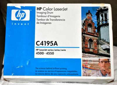 Hewlett Packard Sealed HP Color LaserJet C4195A Imaging Drum New! | eBay