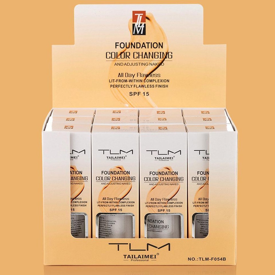 TLM Foundation Magic Colour Color Changing TLM Makeup Change Skin Tone ...