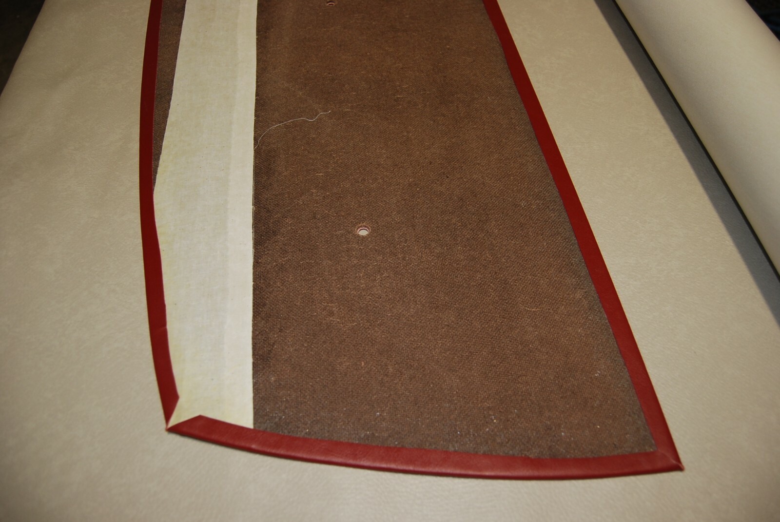 HK HOLDEN Belmont Kingswood PARCEL SHELF TRIM CODE 12 Goya Red AUST ...