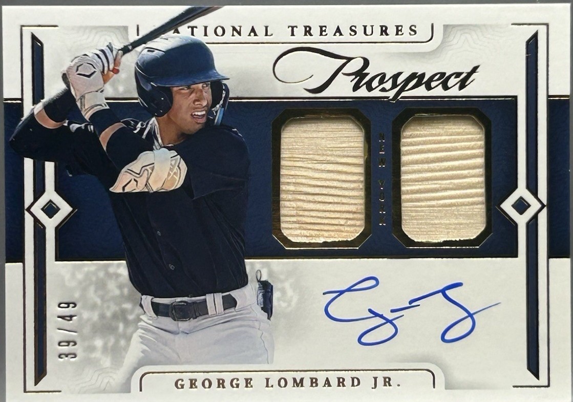 2024 Panini National Treasures - Prospect Material Signatures George ...
