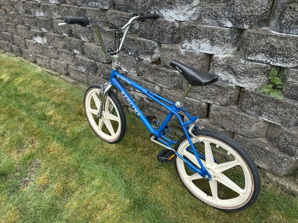 Vintage 1989 Redline RL Two-Five Freestyle BMX 20” Blue HTF | eBay