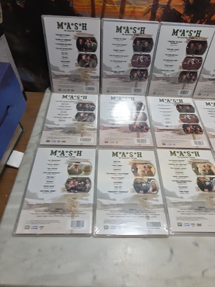 mash dvd complete series 1-5. 15 Volumes of 8 Per Disk New | eBay