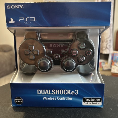 Sony PlayStation 3 PS3 Dualshock Controller Charcoal Black NEW SEALED ...