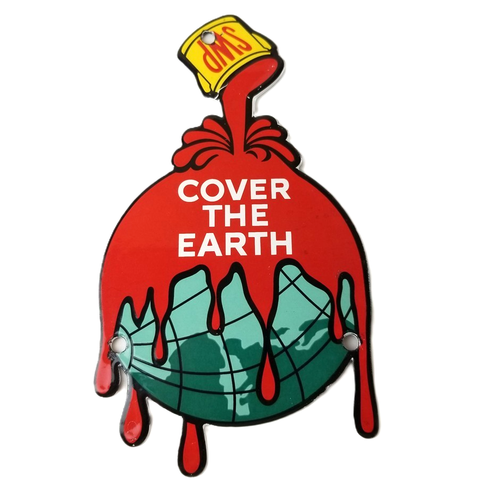 Vintage Sherwin Williams Sign - SWP Paints Porcelain Gas Pump Sign | eBay