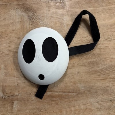 White Shy Guy Mask Halloween Mask Full Face Mask Costume Cosplay W ...