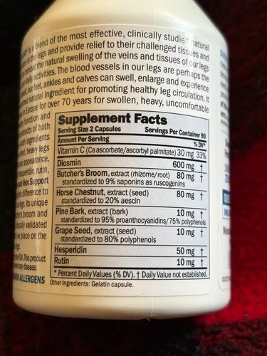 Andrew Lessman Circulation & Vein Support 180 Capsules Exp 10/2025 | eBay