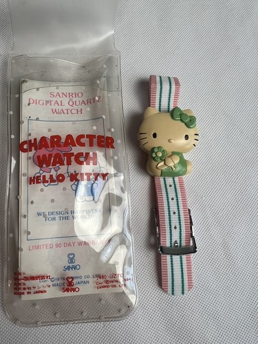 SANRIO Hello Kitty Digital Quartz Watch VINTAGE! Rare 1976 NWT Not ...