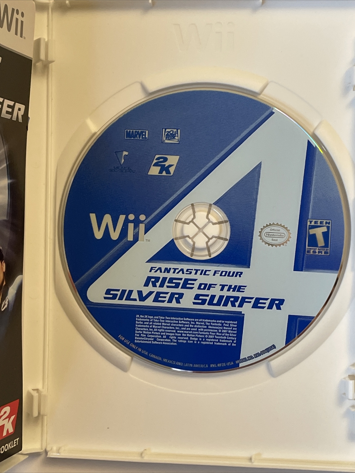 Fantastic 4: Rise of the Silver Surfer (Nintendo Wii, 2007 ...