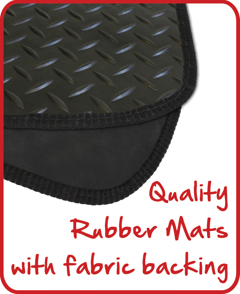 For BMW Mini R56 2006-2014 Fully Tailored Black Rubber Car Boot Mat ...