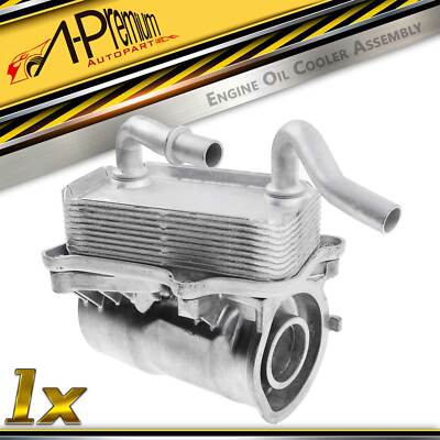 A-Premium Engine Oil Cooler Assembly for Mercedes-Benz C32 AMG C55 AMG ...