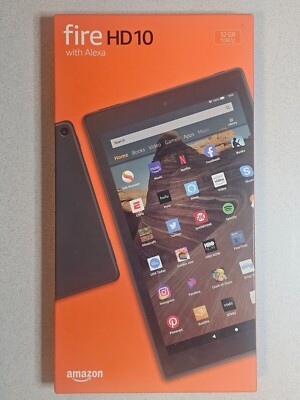 NEW Amazon Fire HD 10 32GB 7th Generation with Alexa - Black | eBay