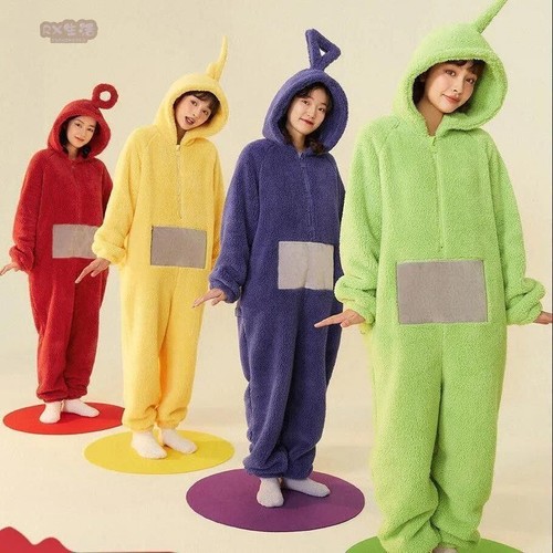Teletubbies Jumpsuit Costume Kigurumi Pajamas Party Sports Day Book ...
