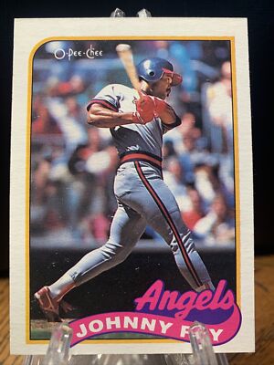1989 O-Pee-Chee Baseball Card #109 Johnny Ray | eBay