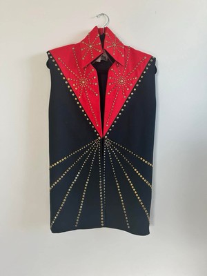 Red Cisco Kid Vest Elvis Presley Professional Costume Size 38 | eBay