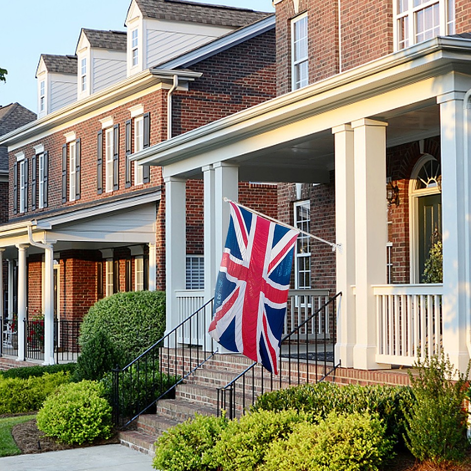 🔥6FT Wall Mounted Flag Pole Kit Black Stainless Steel with Mounting ...