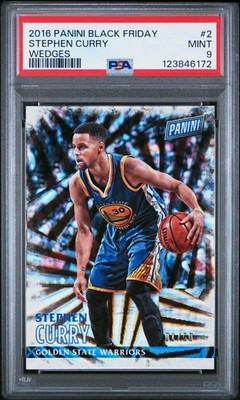 2016 PANINI BLACK FRIDAY WEDGES #2 STEPHEN CURRY 1/50 PSA 9 | eBay
