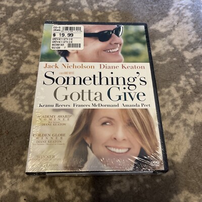 Something's Gotta Give (DVD, 2003) New Sealed Diane Keaton, Jack ...