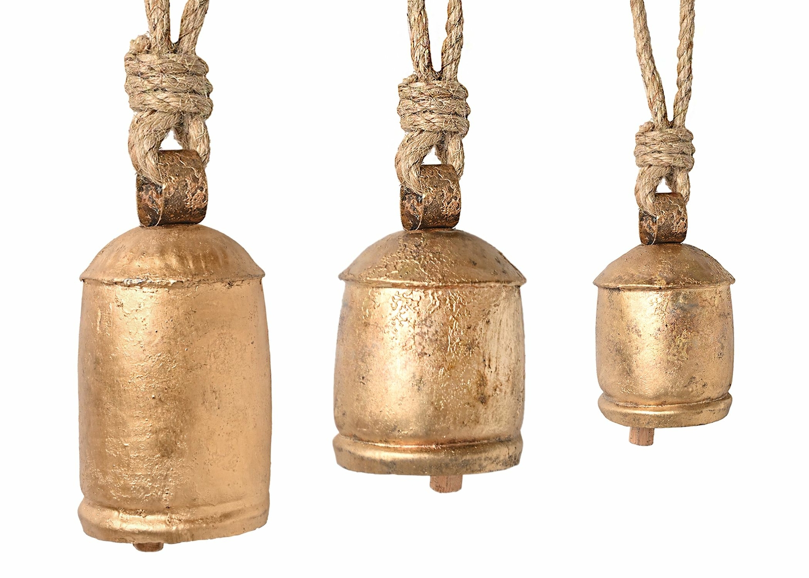 Incense Garden Set of 3 Hanging Harmony Bells Garden Rustic Relaxing ...