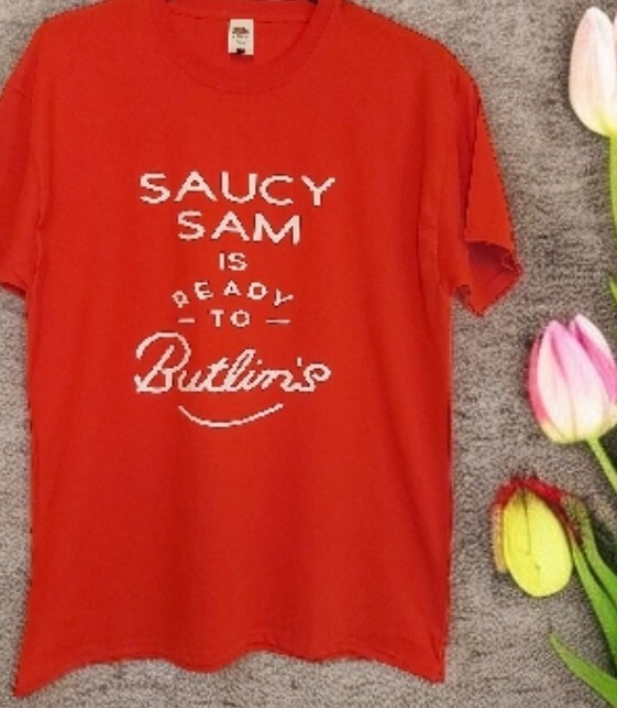 Ready to Butlins T Shirt with personalised name 3 Years -3XL Quality ...