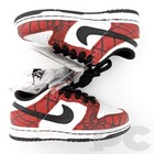 NIKE DUNK LOW ND (PS) "SPIDER-MAN" 305044 102 SIZE 11C baby hemp hulk ...