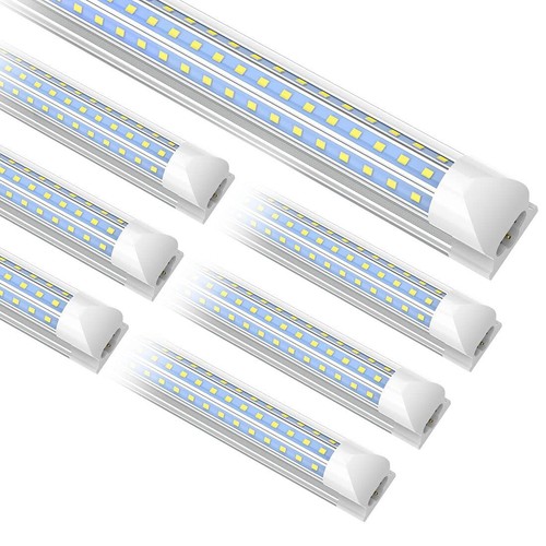 8FT LED Shop Light 90W 12000LM Super Bright 5000K Daylight Linkable LED ...