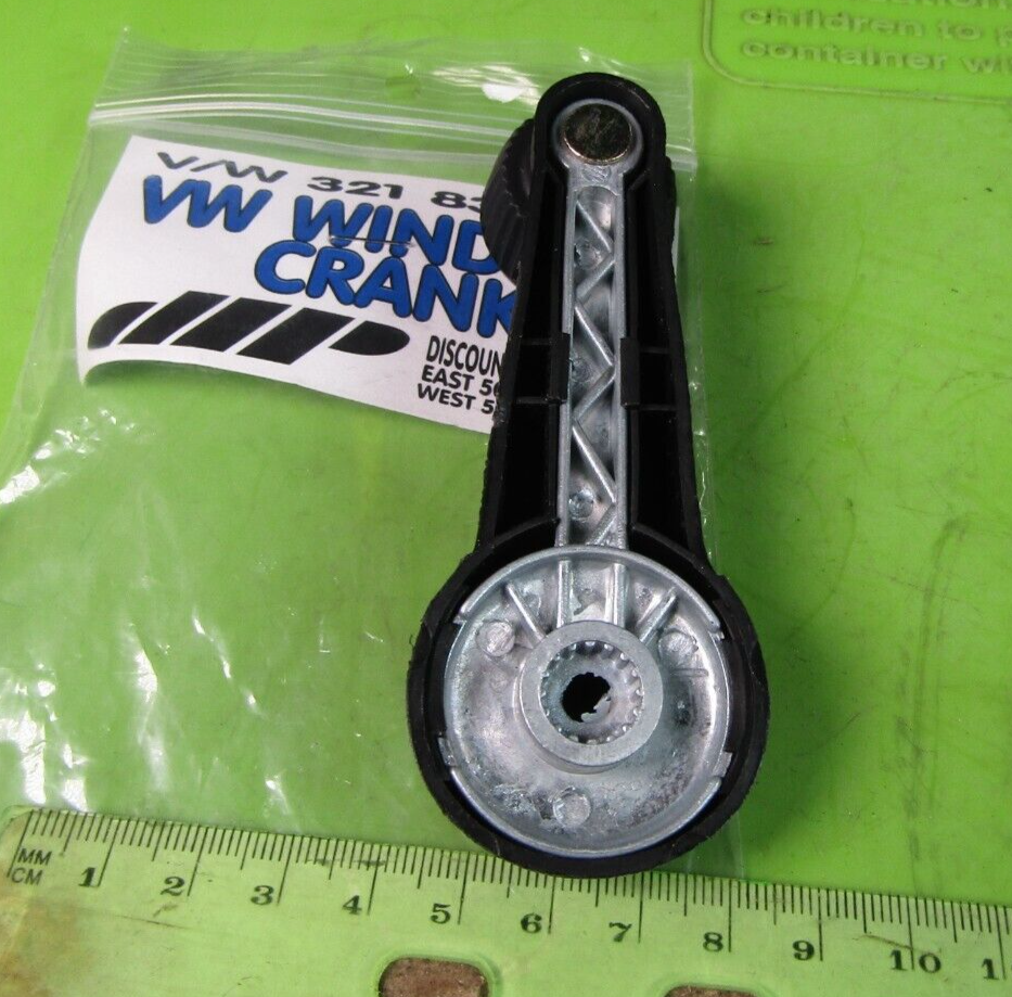 VW Black Window Crank VW BUG 1966-1972 GHIA VW p/n 321 837 581 NOS | eBay